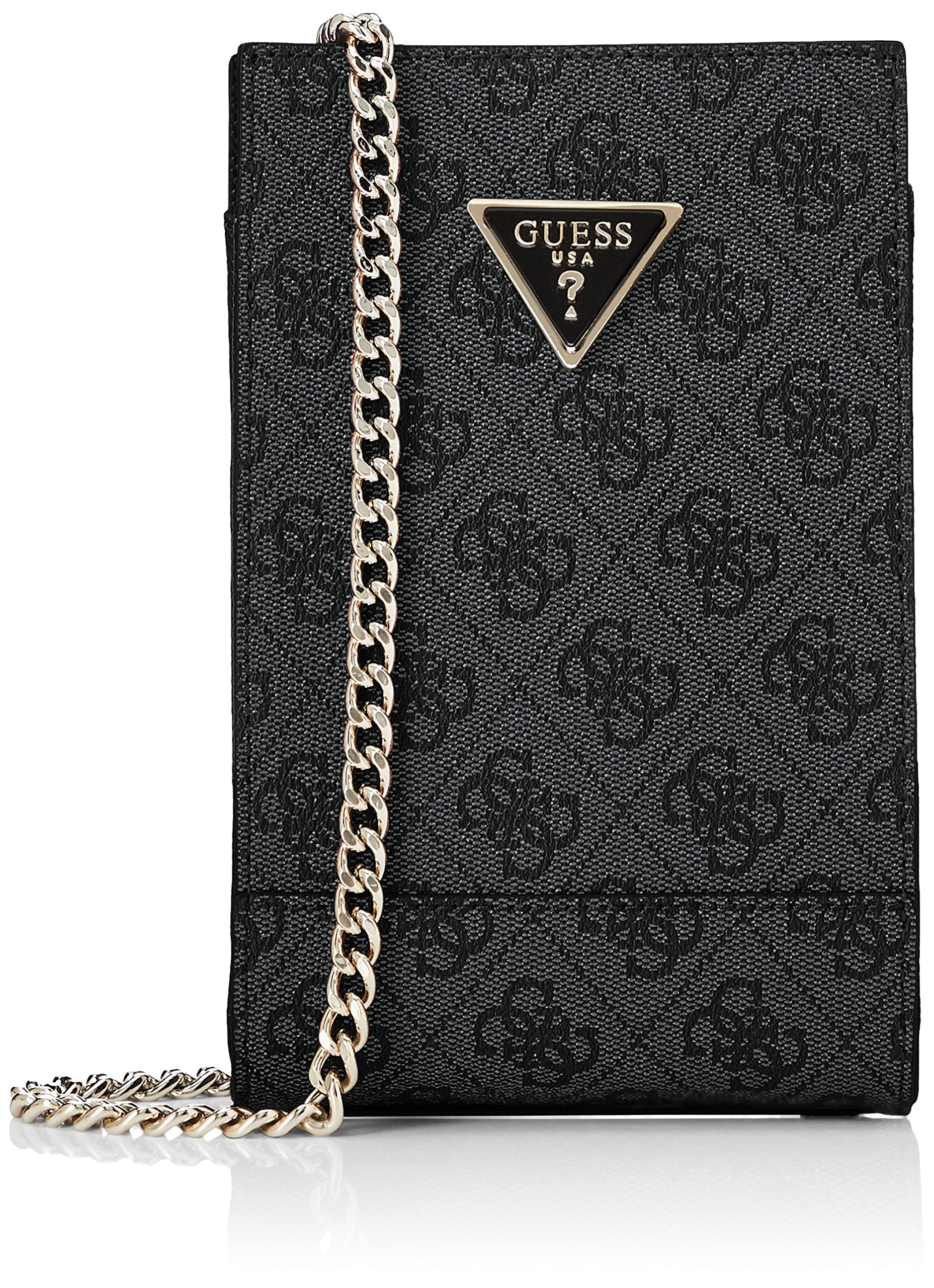 GUESS womens Cordelia Logo Chit Chat, Coal Logo, One size US