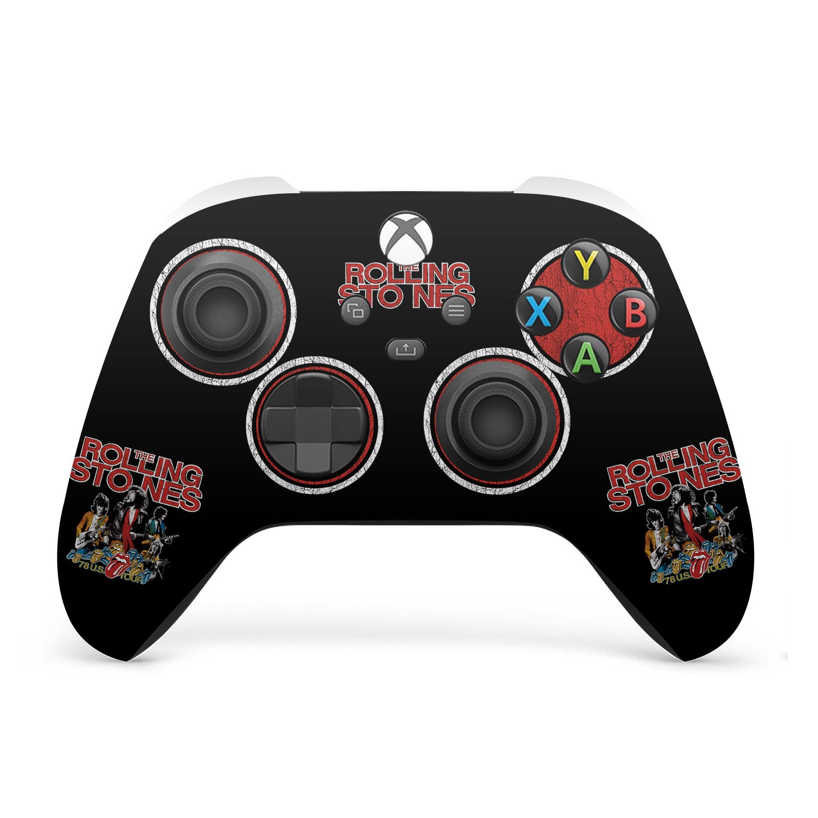 Head Case Designs Officially Licensed The Rolling Stones Band Art Vinyl Sticker Gaming Skin Decal Cover Compatible with Xbox Series X/S Controller