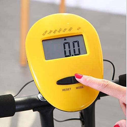 Exercise Bike, Home Upright Cycling Trainer Fitness Stationary Machine (A)