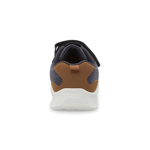 OshKosh B'Gosh Boy's Retra Sneaker, Navy, 8 Toddler