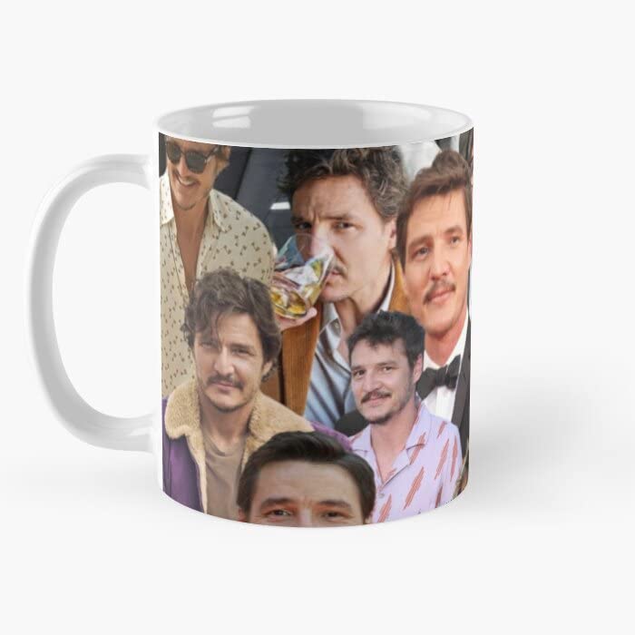 Gypsylala Pedro actor Pascal Photo Collage Coffee mug - 11 Oz gift for birthday christmas