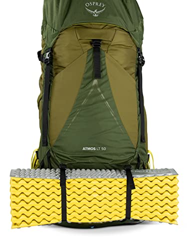 Osprey Atmos AG LT 50L Men's Backpacking Backpack, Night Shift/Scoria Blue, L/XL