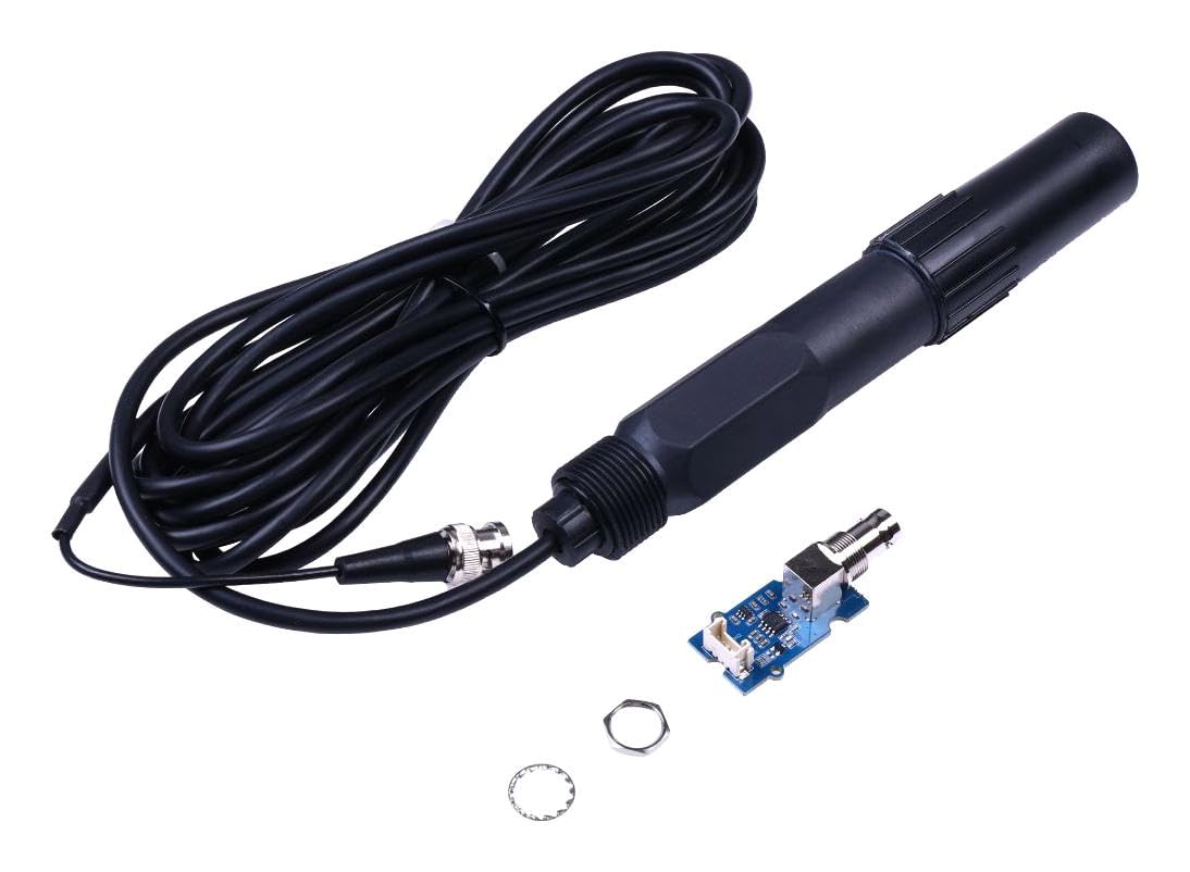 NGW-1PC Grove - ORP Sensor Kit Pro - IP68 ORP Probe, ±2000 mV Range, ±15mV Accuracy, 5 Meters, 0-80â, RoHS Certification