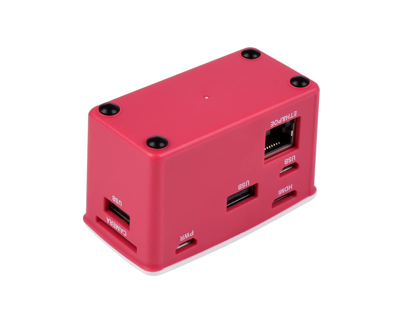 NGW-1pc PoE Ethernet/USB HUB Box for Raspberry Pi Zero Series 3X USB 2.0 Ports 802.3af-Compliant