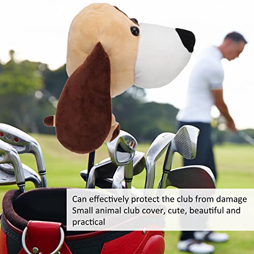 Golf Driver Head Covers, Plush Cloth Creative Driver Head Cover Driver Cover with Exquisite Workmanship for Golf Clubs for Outdoor Activities for Golfers