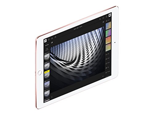 iPad Pro 9.7-inch (32GB, Wi-Fi + Cellular, Rose Gold) 2016 Model (Renewed)