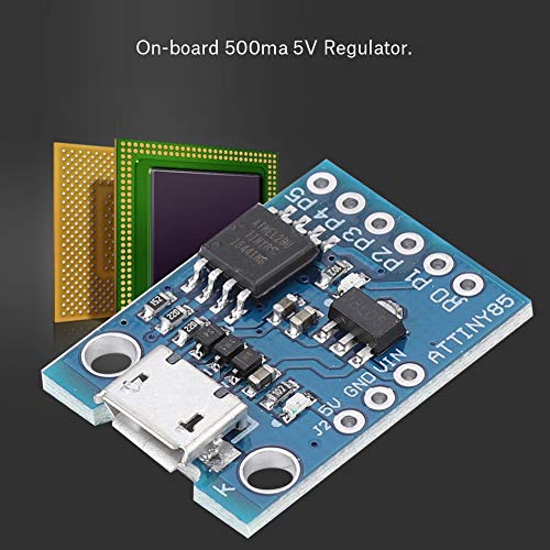 Jeanoko USB Development Board, Development Board Module Good Effect Durable Safe 19B 8k Flash Memory Easy Use for Arduino