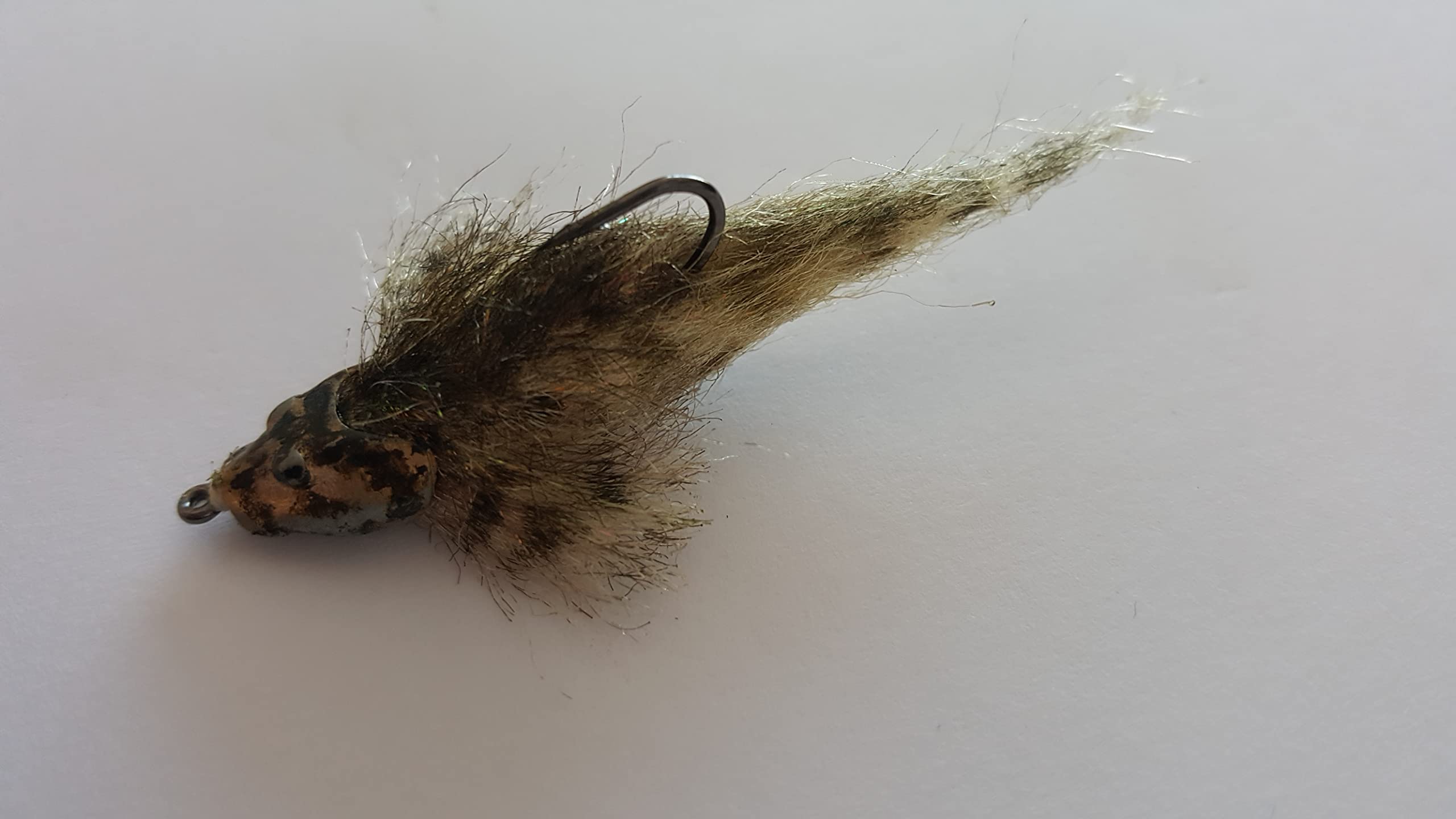 Hemingway's Realistic Black Sculpin Heads 2 Size Set for Fly Fishing (Medium, & Large)