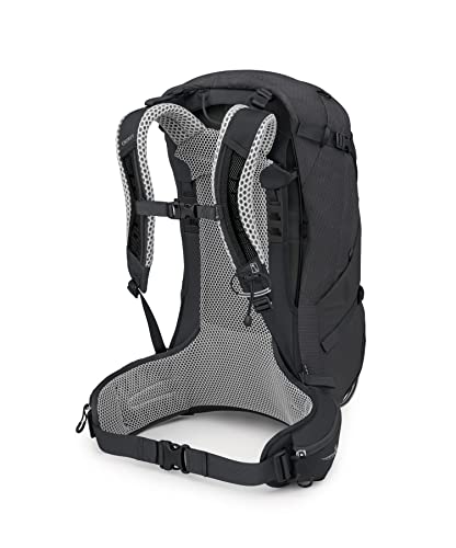 Osprey Stratos 34L Men's Hiking Backpack, Tunnel Vision Grey, One Size