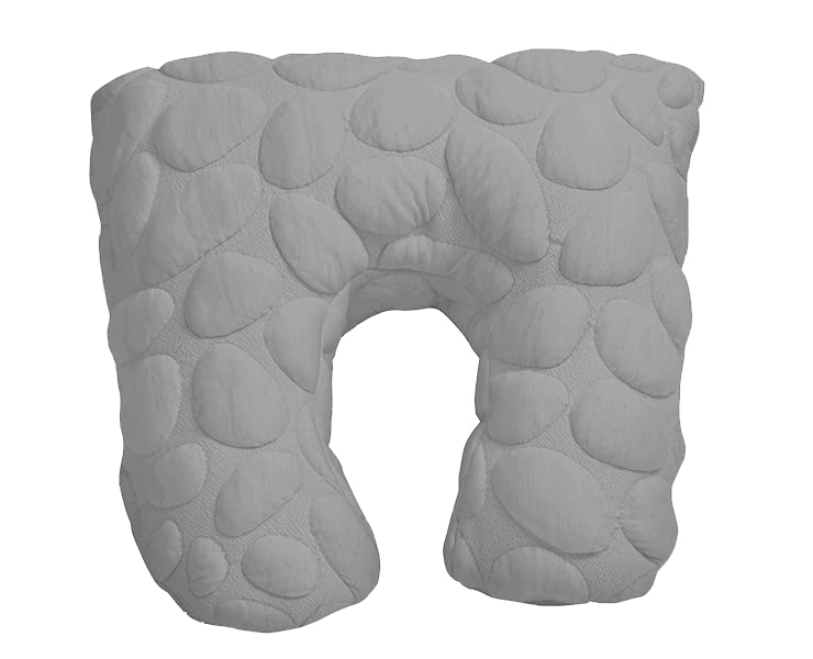 Niche Nursing Pillow Breathable Water-Resistant Breast and Bottle Feeding - Fog Grey