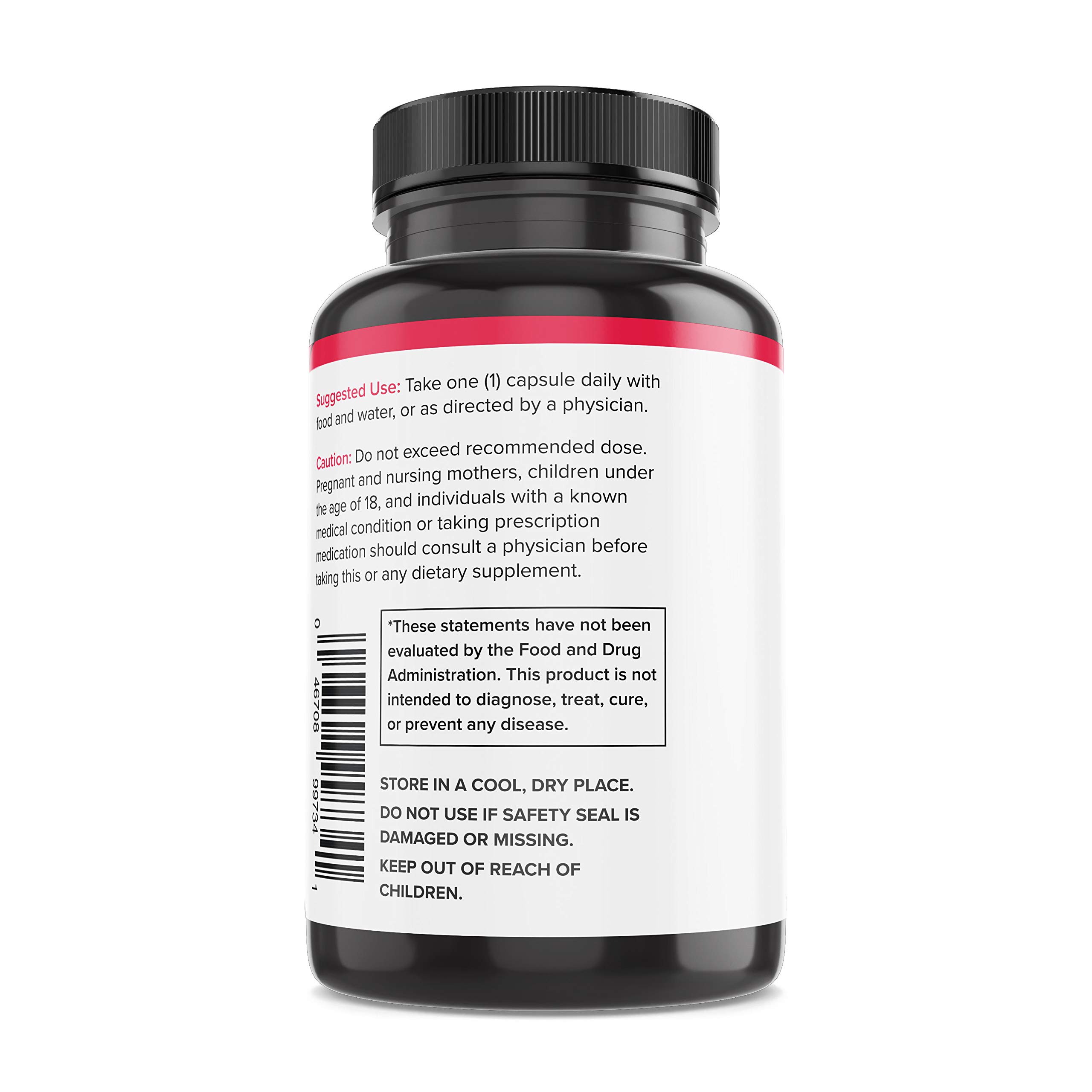 Ground Up Organics D-Mannose Capsules, with Cranberry and Dandelion Extract,Urinary Tract Formula, Supports Immune System, 600mg D-Mannose per Serving, 120 Vegan Capsules