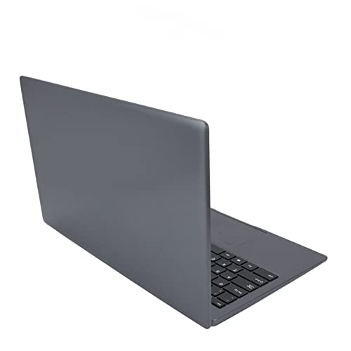 IPS Laptop, 12G LPDDR4 Quad Core 15.6in IPS Laptop Keyboard LED Backlight Fingerprint Reader for Office (12+128G US Plug)