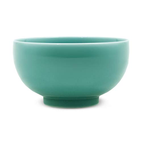 Hakusan Porcelain 5-Size Deep Moodle Bowl, Celadon, Φ6.1 x 3.3 inches (15.5 x 8.5 cm), 30.4 fl oz (900 ml), Hasami Ware Made in Japan, Hakusan Porcelain