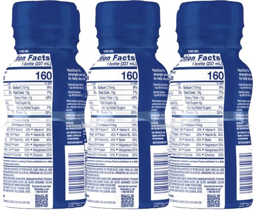 Ensure High Protein Nutrition Shake, Strawberry, 6 Count