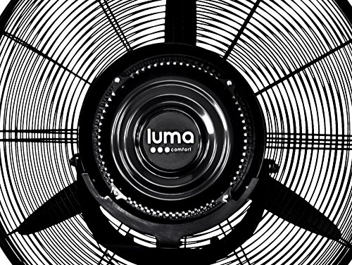 Luma Comfort MF26B High Power Misting Fan – All Metal 26” with 1000 Sq Ft Cooling & 5 Gal Tank