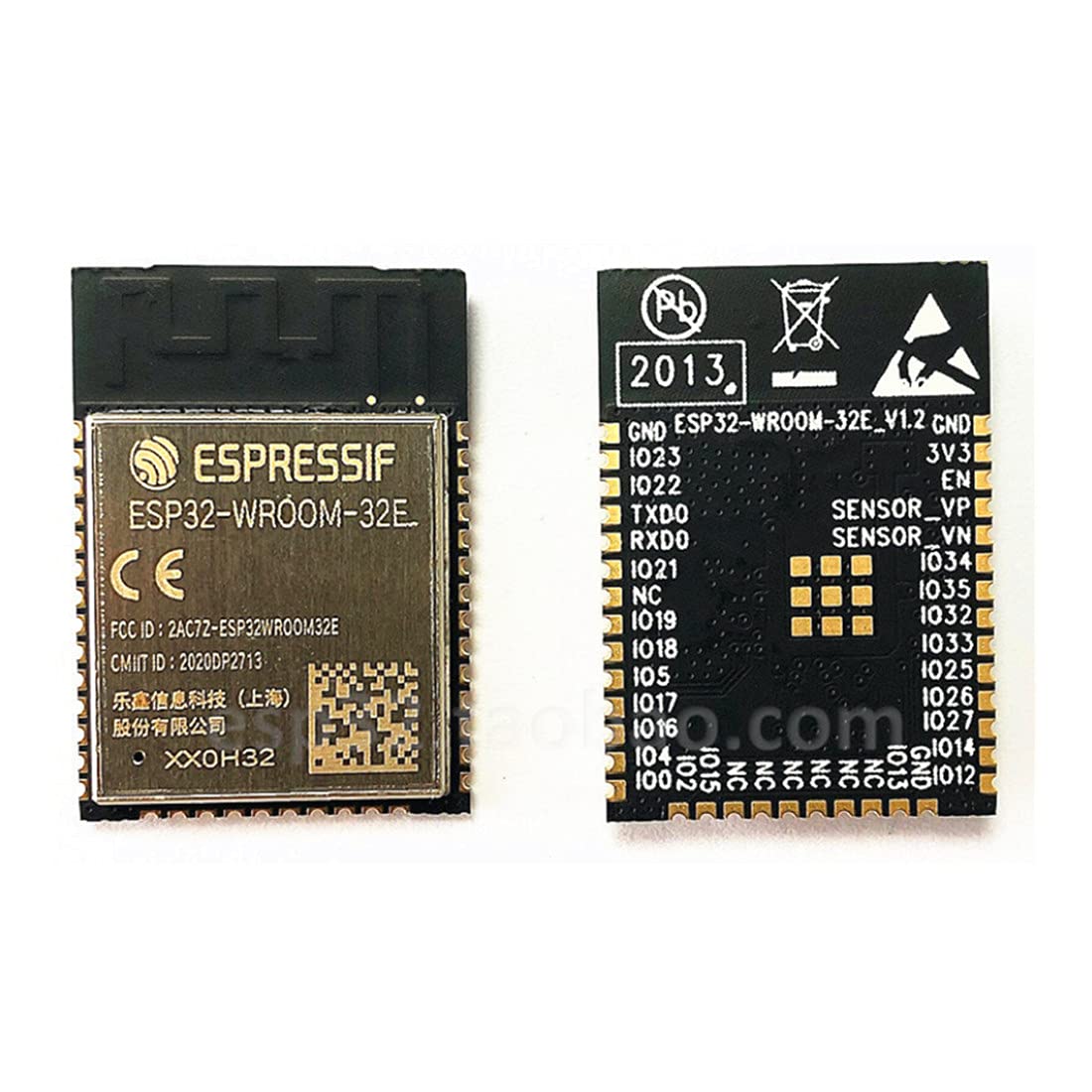 Lubeby Smart ESP32-WROOM-32E Wi-Fi+BT+BLE MCU Module 4 MB 8MB 16MB with PCB Antenna ESP-32E
