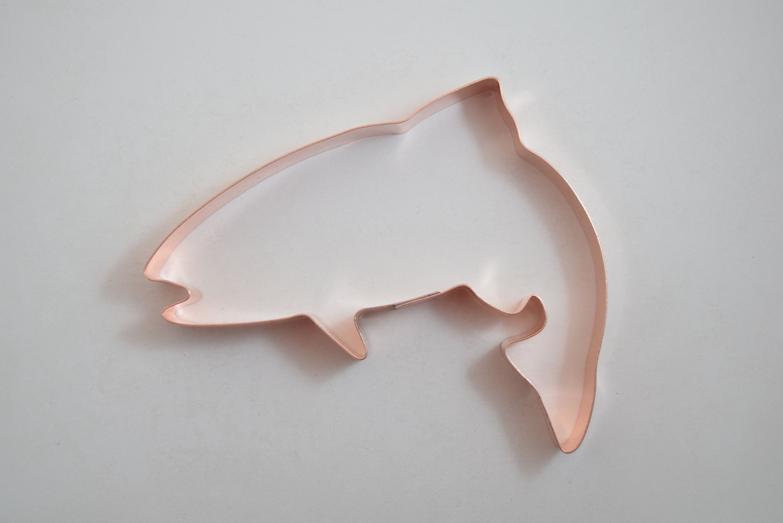 Jumping Trout Copper Cookie Cutter