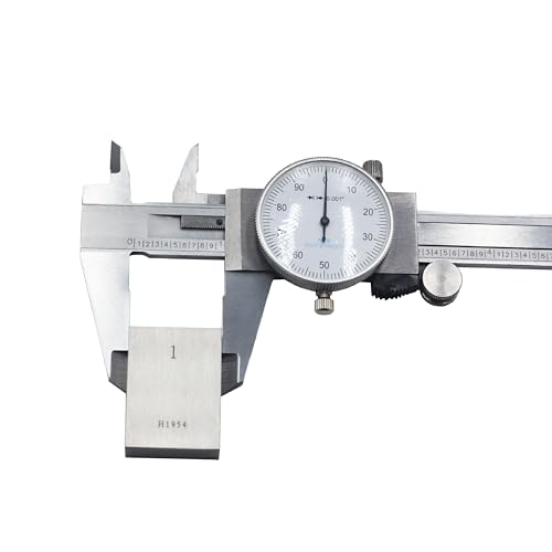 HFS (R) 0-6β Stainless Steel 4 Way Dial Caliper .001" Shock Proof