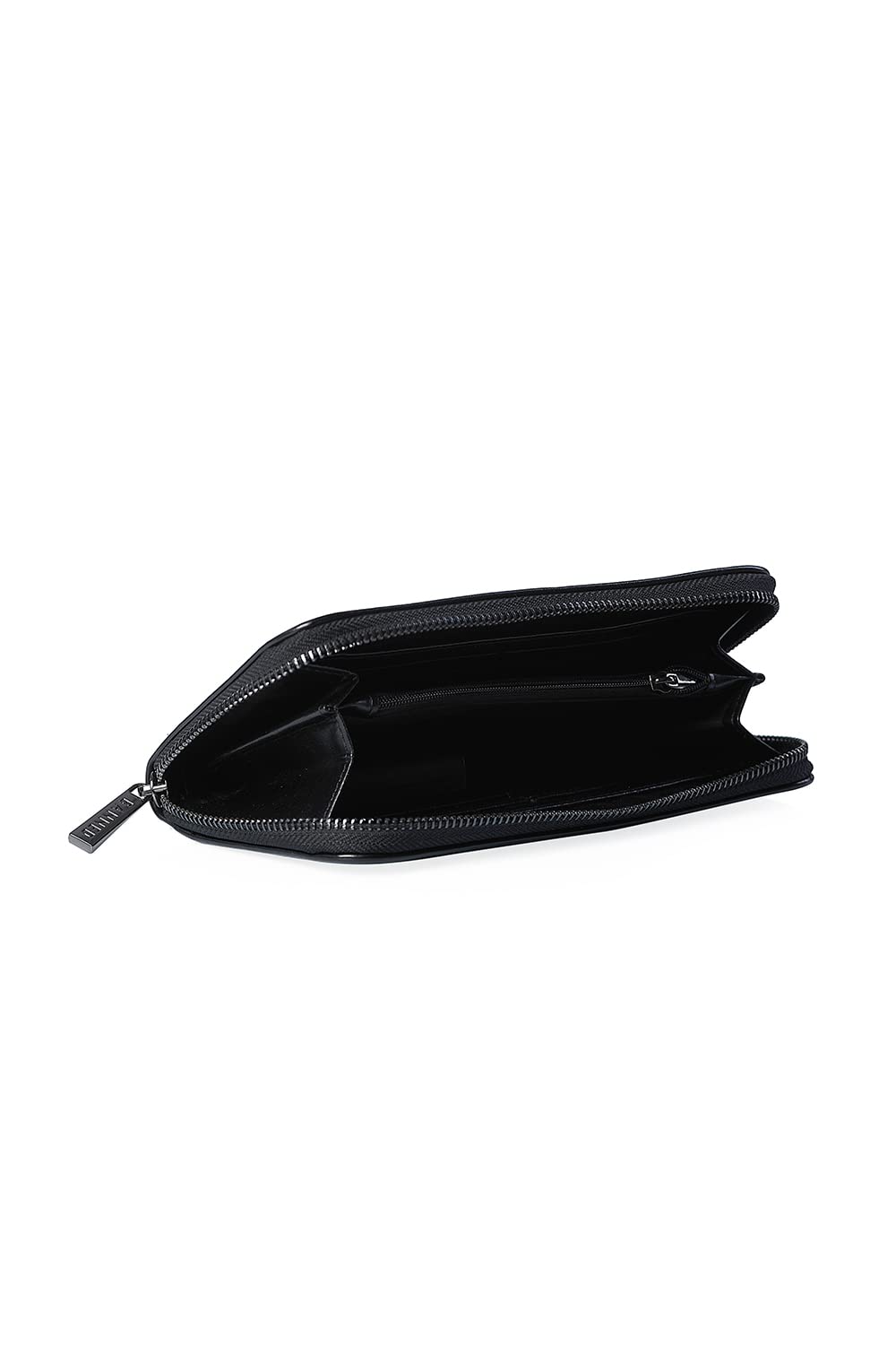 Lost Queen Gothic Darkest Love Clutch Bone Skeleton Heart Hands Zip Around Wallet