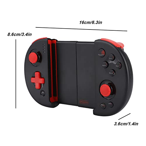Jeanoko Bluetooth 4.0 Portable Gamepad Durable for Mobile Game Controller