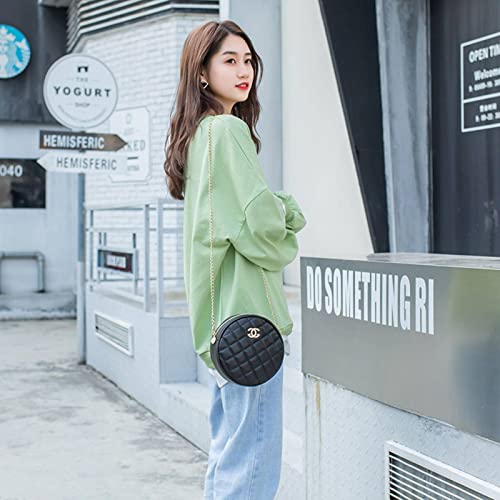 FARZI Embroidered Shoulder Bag Women's Bag 2022 Diamond Chain Round Bag Mini Phone Crossbody Small Square Bag