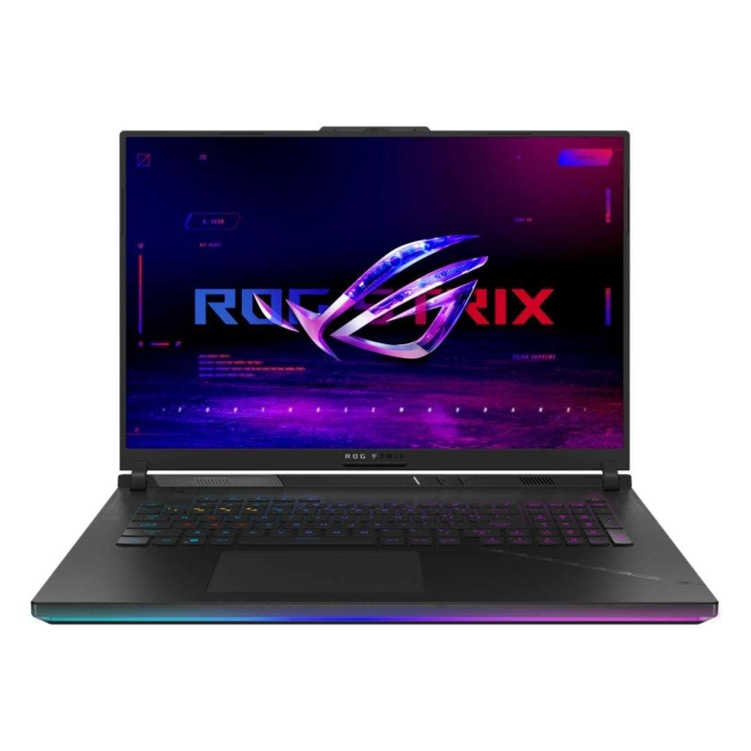 HIDevolution ASUS ROG Strix Scar 18 G834JY 18" QHD+ 240Hz, 2.2 GHz i9-13980HX, RTX 4090, 96 GB DDR5 RAM, 16 TB PCIe SSD, Windows 11 Pro
