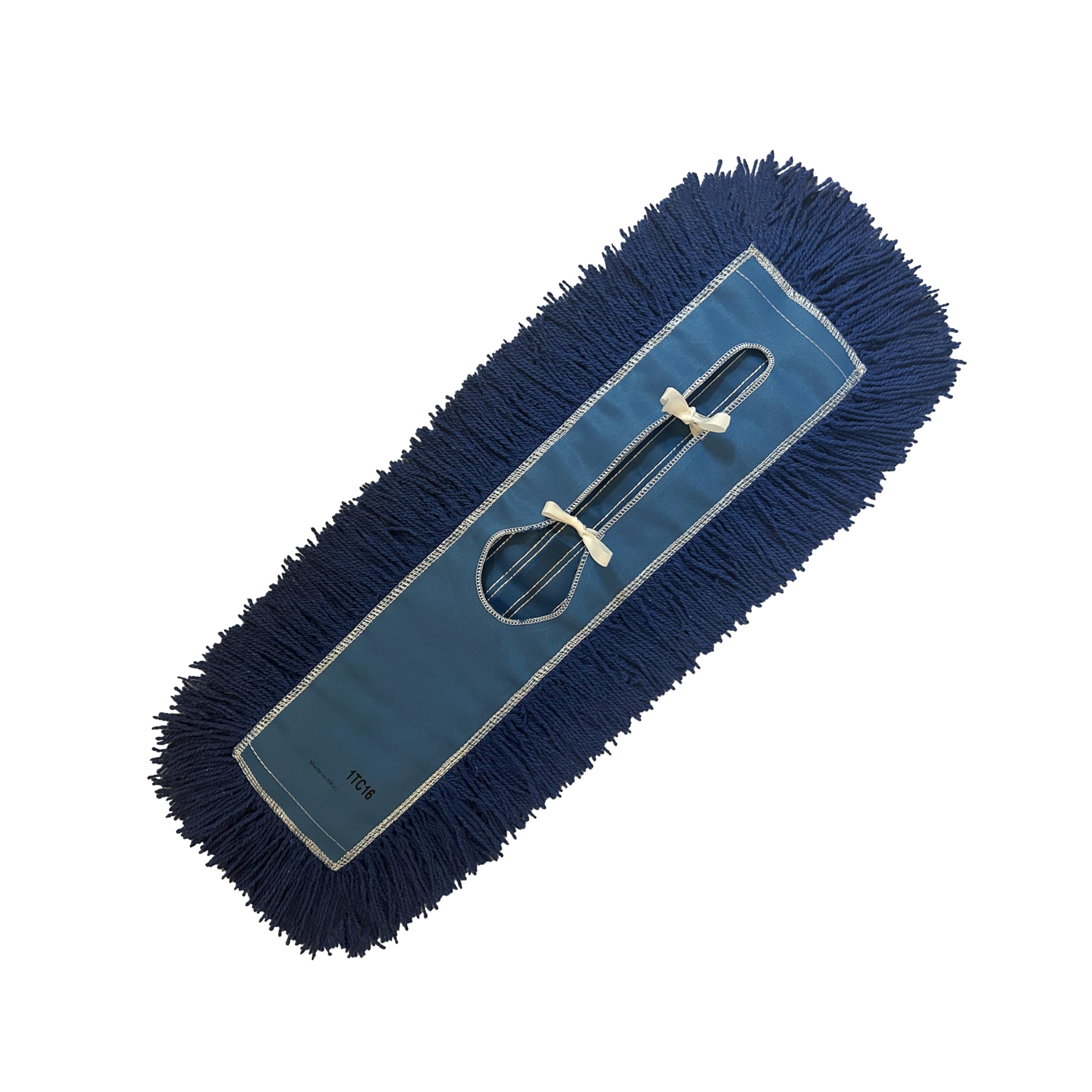 Ultimate Dust Mop Kit: Industrial-Grade Performance, Heavy-Duty Frame, Telescopic Handle - Blue 24 Inch