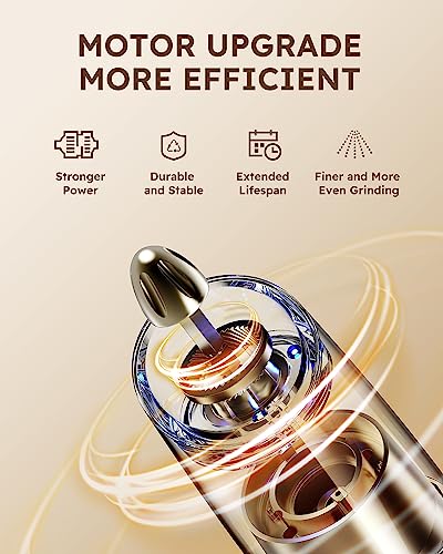 ππ©π π«ππππ ππ¨π³ ππ πππ©πππ’ππ² Sangcon Gravity Electric Salt and Pepper Grinder Set Battery Powered Refillable Automatic Operation Adjustable Coarseness Mill Grinder Shakers Set