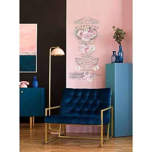 Prima Marketing Redesign Decor Transfers, Overflowing Love