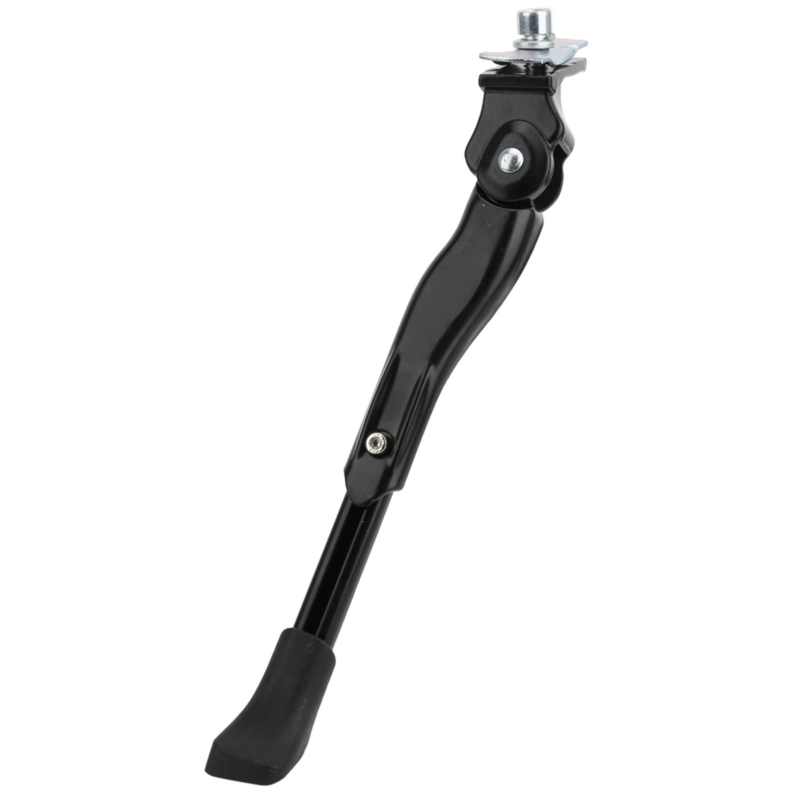 HelloCreate Bike Aluminium Alloy Middle Support Side Rack Kickstand for Mountain Road Bicycle, Bicycle Side Support