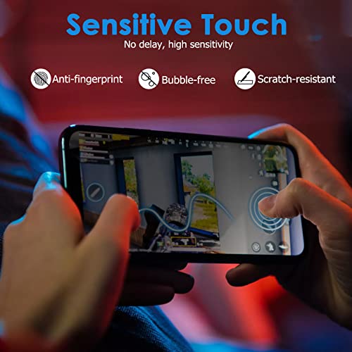 LYWHL [2 Pack for Samsung Galaxy A14 5G Privacy Screen Protector, Anti Spy Tempered Glass 9H Hardness Protective Film for Galaxy A14 6.6β, Anti Scratch Case Friendly Bubble Free Easy Install - Black