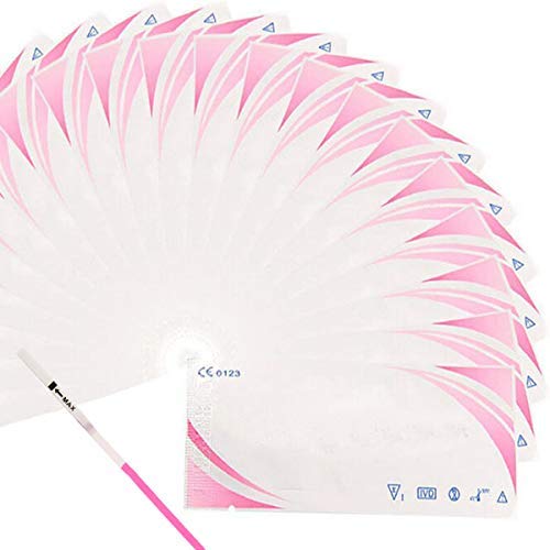 EOPER Ovulation Test Strips, 50 Pieces Private LH Ovulation Test Strips Sticks Fertility Tests Predictor High Sensitivity Result for Women Home Testing