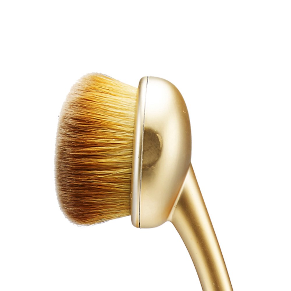 ETUDE HOUSE My Beauty Tool Secret Brush #121 Perfect Skin | Oval-Shaped Brush with Unique Design for Base and Coverage Makeup Making Process Easier Even for Beginners
