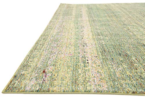 Unique Loom Austin Collection Area Rug - Muse (8' Square, Green/ Beige)