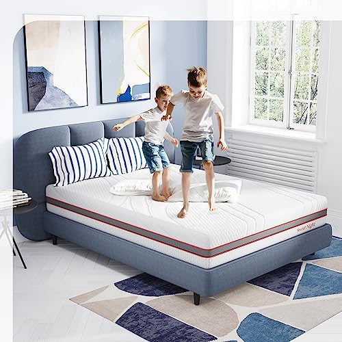 Sweetnight Twin Mattress, 10 Inch Gel Memory Foam Mattress in a Box for Cooling Sleep, Flippable Mattress with Two Firmness Preference, Pressure Relieving, CertiPUR-US Certified