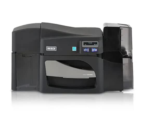 Fargo DTC4500e ID Card Printer (Dual-Sided + Supplies)