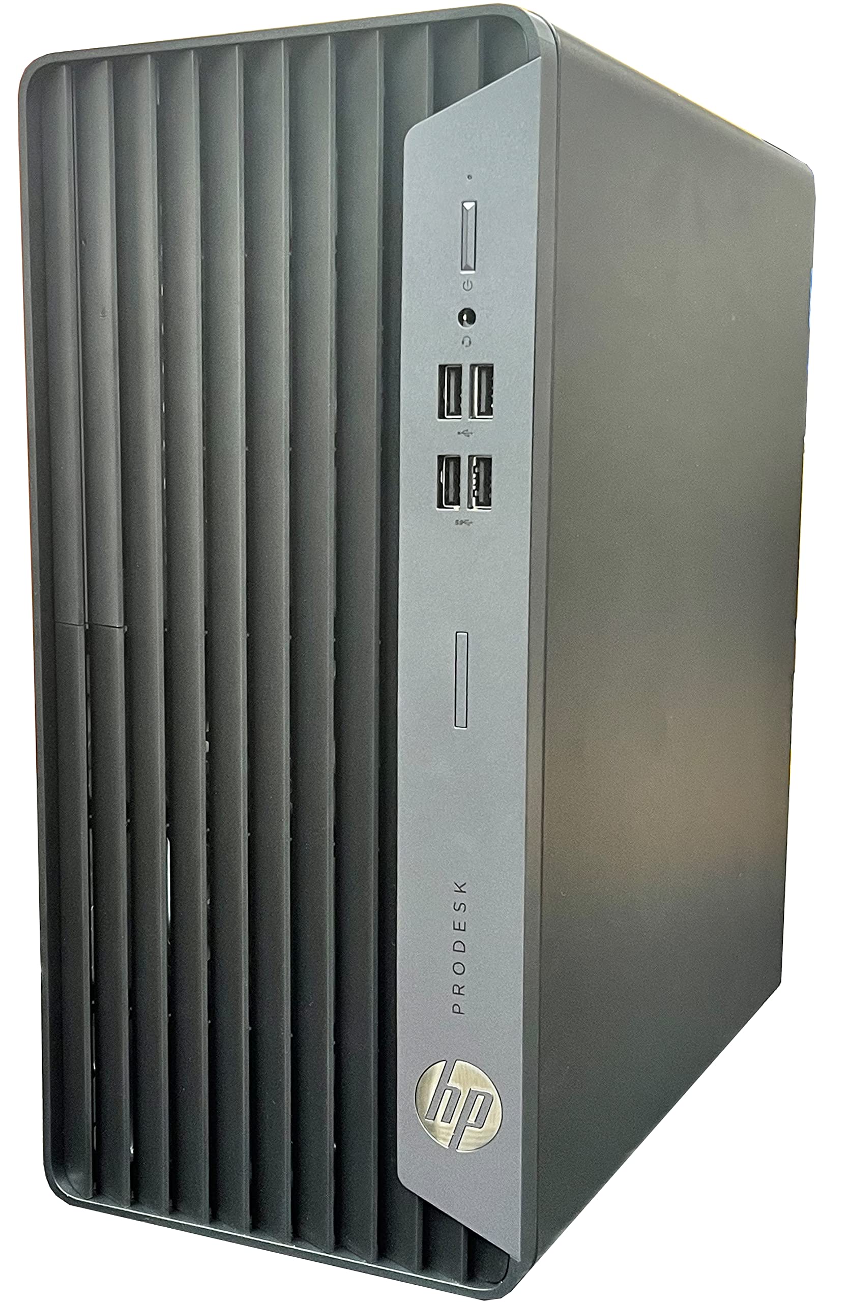 HP ProDesk 400 G7 Microtower Desktop, Intel i7-10700, 32GB RAM, 1TB NVMe SSD, 4K UHD 630 Graphics, DVD-RW, DisplayPort, HDMI, AC Wi-Fi, Bluetooth – Windows 11 Pro