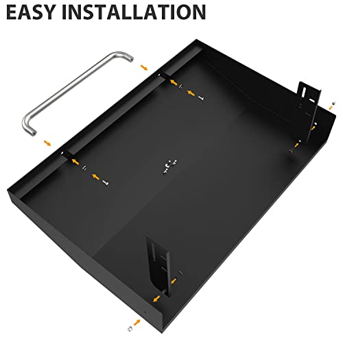 Upgrade Hinged Lid with Thermometer for Blackstone 28 Inch Griddle 1517 1605 1853, Griddle Grill Hard Cover Flat Top Lid Compatible with 28" Blackstone Griddle Lid & 28 inch Blackstone Griddle Cover