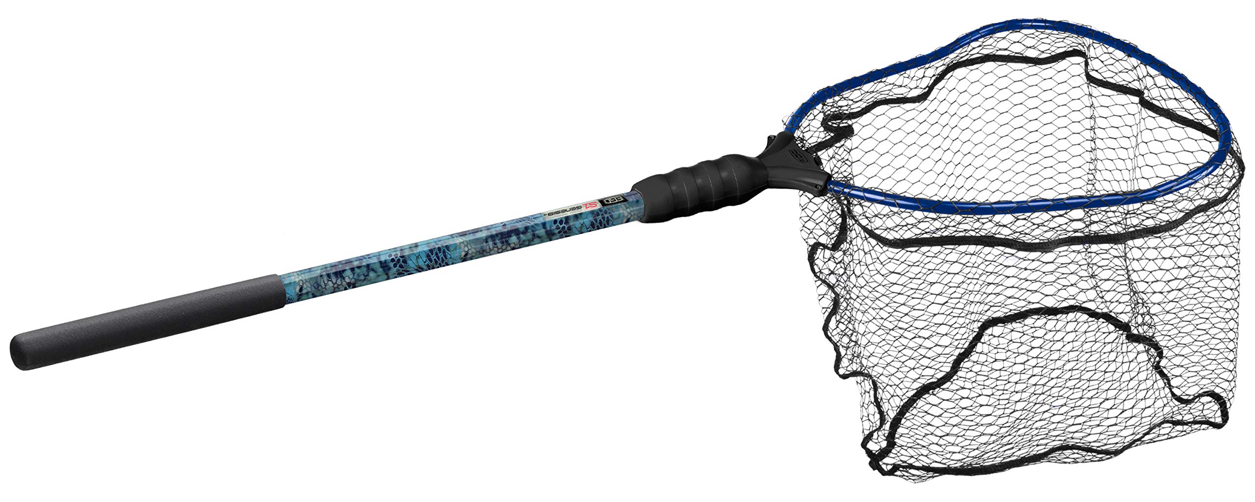 Ego S One Slider Fishing Net, Ultimate Fishermen’s Tool FIxed Handle, Replaceable Head, Salt & Freshwater, 2 Year Warranty, 19x21 Inch Hoop