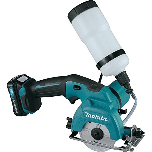 Makita CC02R1 12V MAX CXT Lithium-Ion Cordless Tile/Glass Saw Kit, 3-3/8"
