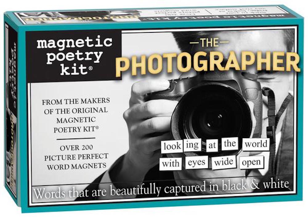 Magnetic Poetry - The Photographer Kit - Words for Refrigerator - Write Poems and Letters on The Fridge - Made in The USA