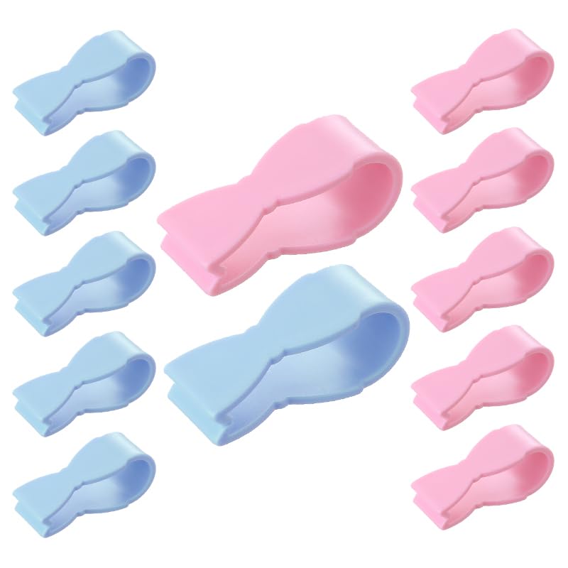 NORXUAZE Towel Clips for Kitchen (12 Pcs) - Suitable for Kitchen or Bathroom,Beach Chairs,Pool Towel Holder,Bathroom Towel Rack,Hand-Towel,Oven Handle, Dishwasher，Stove - Keeps Towel from Falling