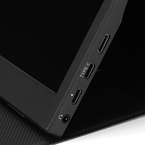 KUIDAMOS Portable Monitor, Portable IPS Gaming Monitor Support USB USB C Mini HD Multimedia Interface Full Viewing Angle for Playing Games