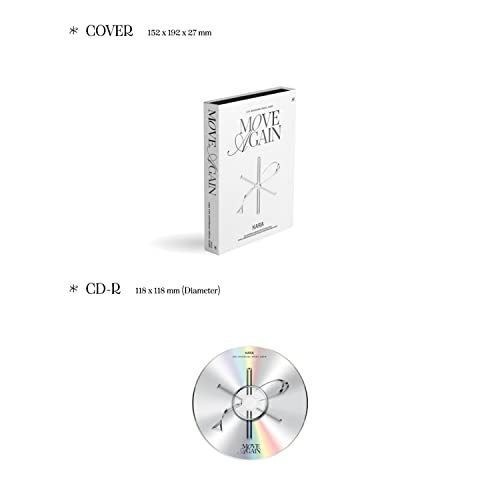 KARA - 15周年記念スペシャルアルバム[MOVE AGAIN] (韓国盤) CD-R+ブックレット+4カットフォト+メッセージカード+歌詞アコーデオンカード+フォトカード+フラグランスペーパー