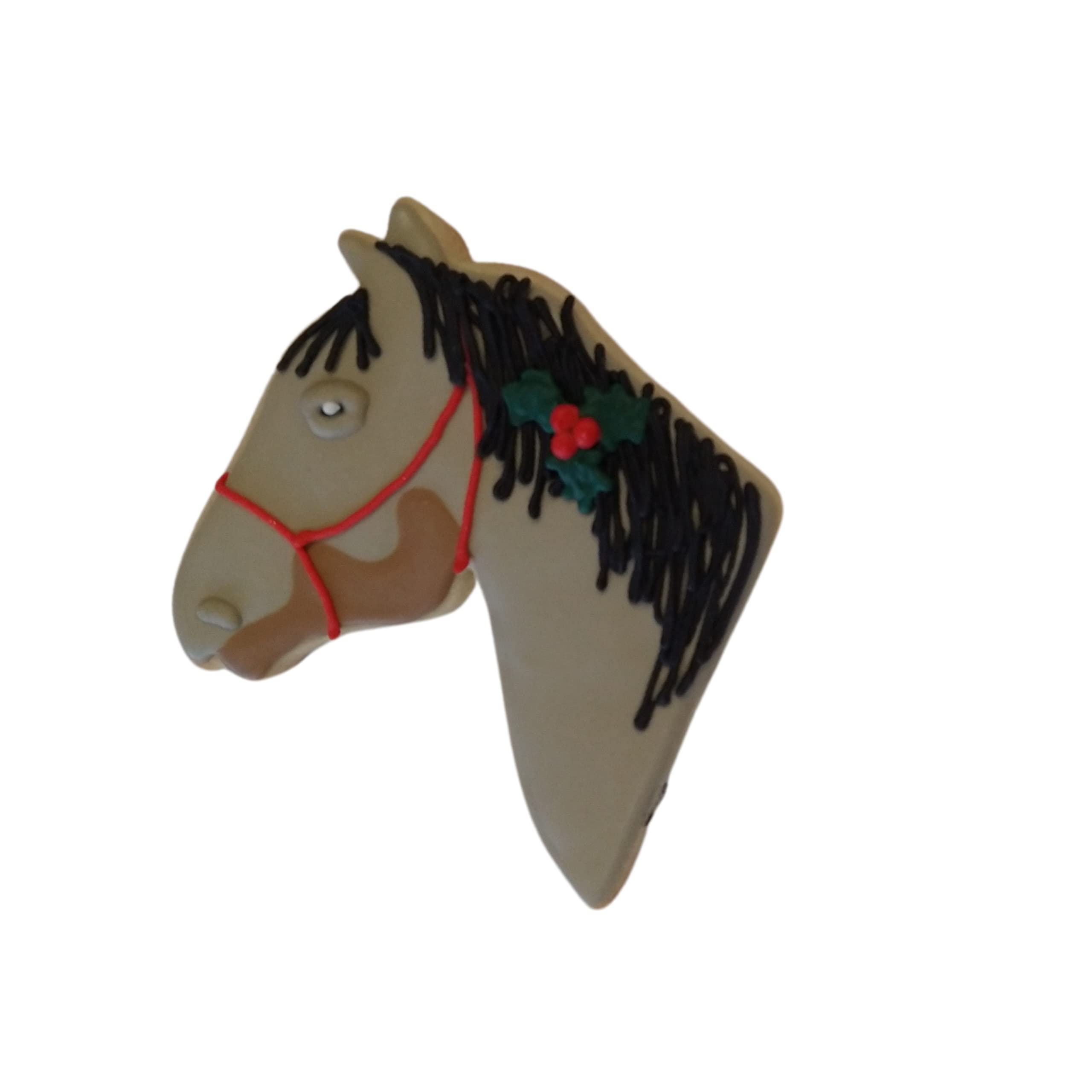 Horse Head Cookie Cutter 3.5 Inch - Made in the USA β Foose Cookie Cutters Tin Plated Steel Horse Head Cookie Mold