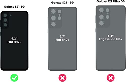 OtterBox Defender Series Screenless Edition Case for Samsung Galaxy S21 5G (Only) - Holster Clip Included - Non-Retail Packaging - Black