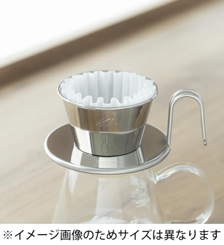 Kalita Coffee Dripper 'TSUBAME' WDS-185 2-4 Person Use Stainless Steel 5097