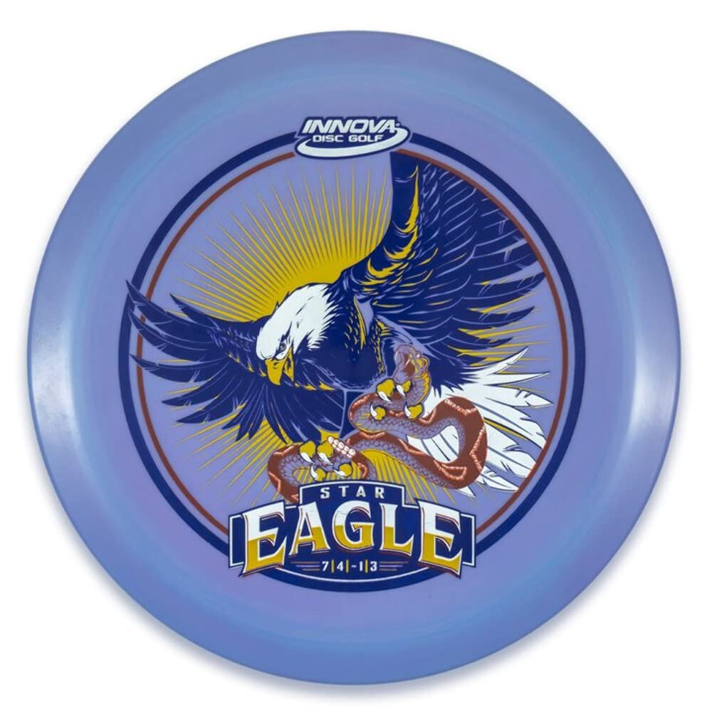 Innova Eagle (Star) INNfuse Design Fairway Driver Golf Disc, Pick Weight/Color [Stamp & Exact Color May Vary] Purple 160-166 Grams
