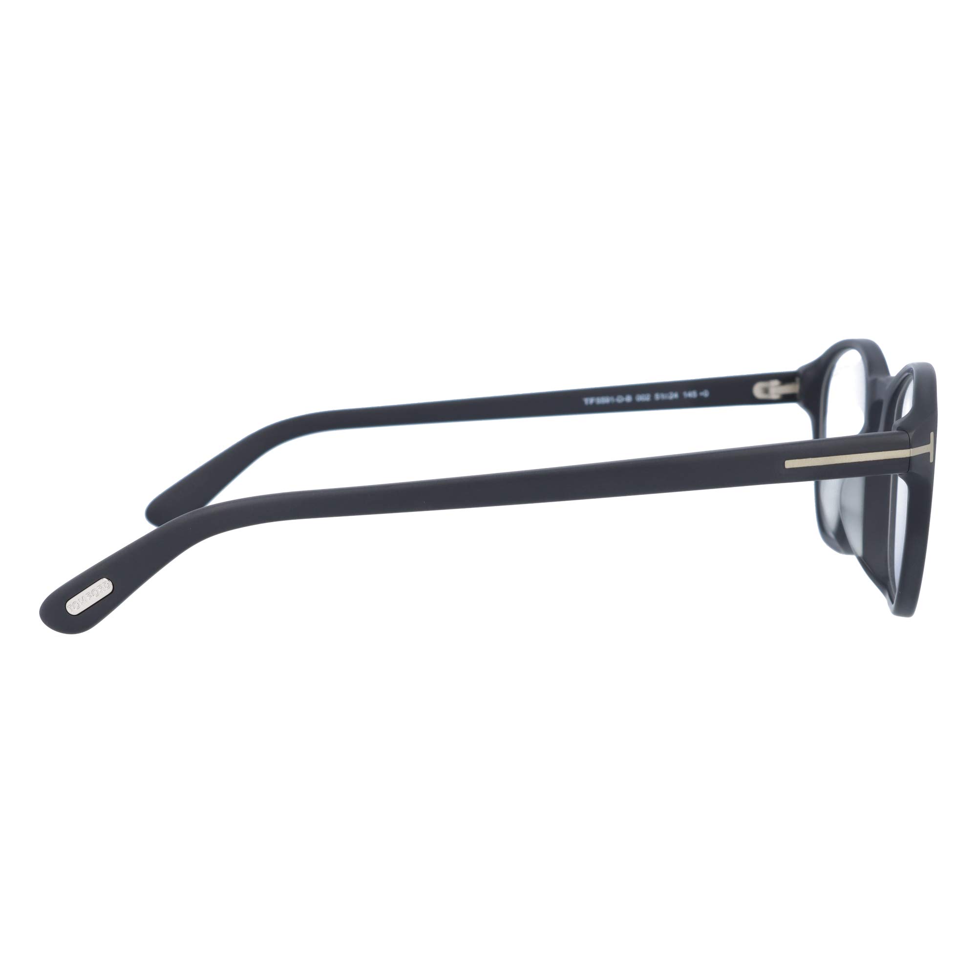 Eyeglasses Tom Ford FT 5591 -D-B Asian fit 002 Matte Black, Rose Gold"t" Logo/, 51-24-145