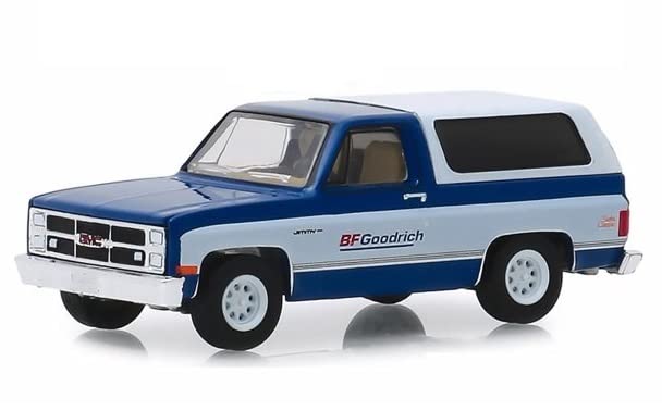 Greenlight 41090-F Running on Empty Series 9 - 1983 GMC Jimmy Sierra Classic - B F Good Rich 1/64 Scale